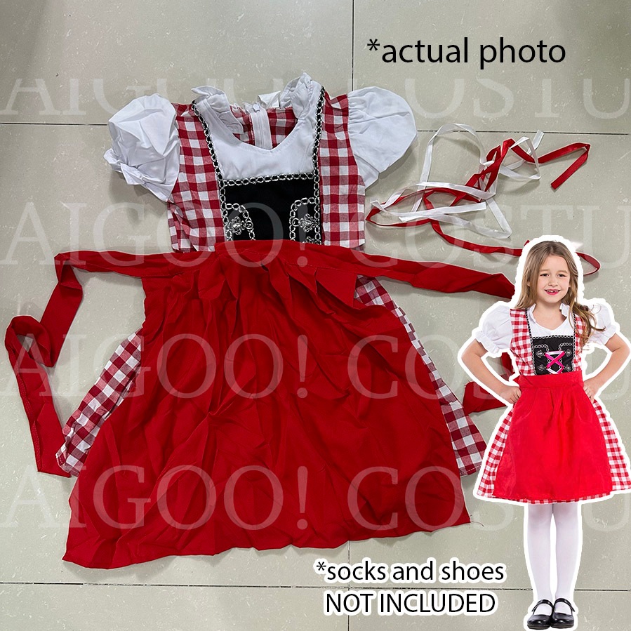 United Nations Germany Girl Costume for Kids Oktoberfest European ...