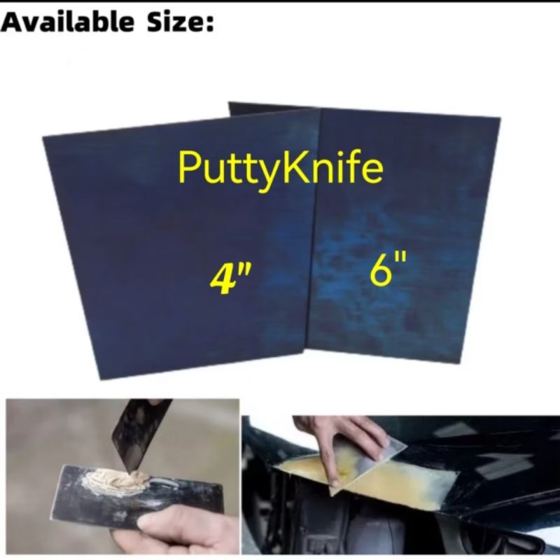 1 PCS PuttyKnife Paint Scraper Paleta without handle 4" 6" | Shopee ...