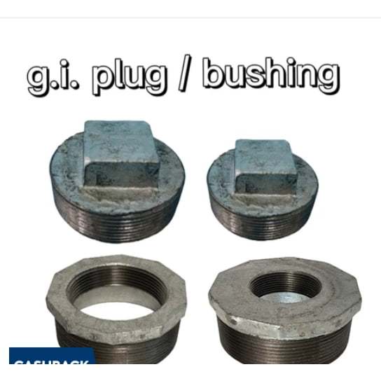 G.I Plug & Bushing S-40 MAKAPAL G.I Pipe Fittings |ize 3", 4" ＆ 3x2 ...