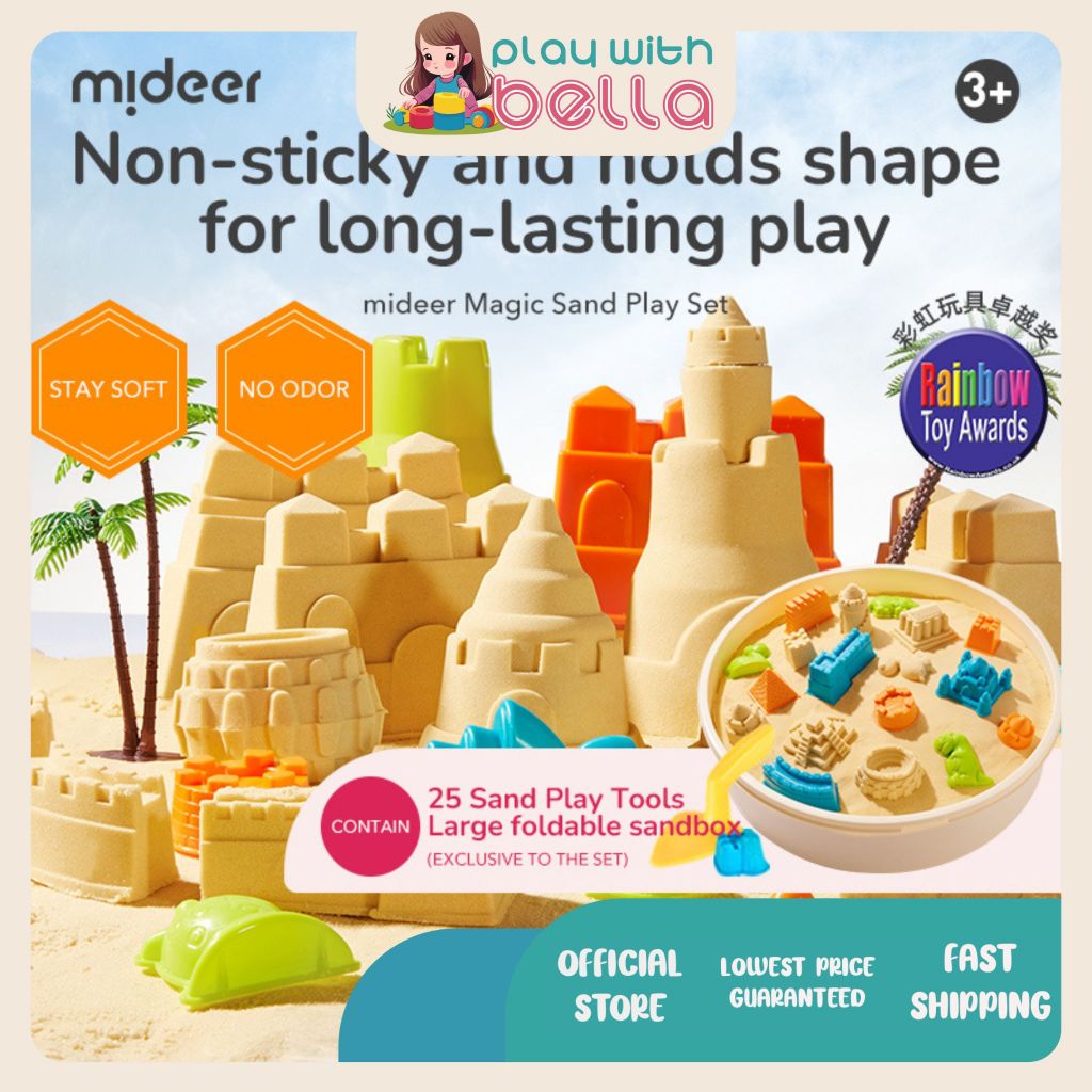 Mideer Magic Sand Play set | Shopee Philippines