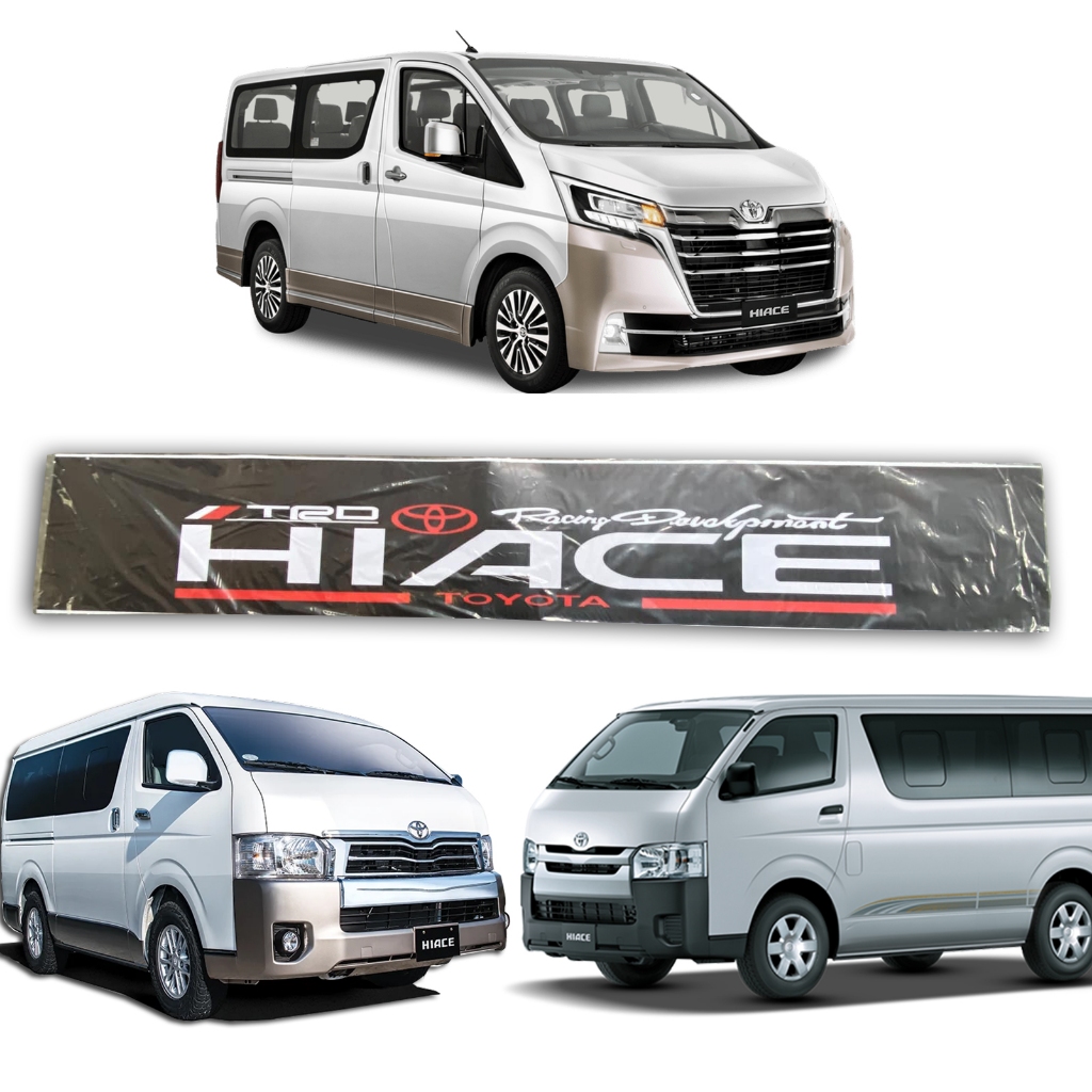 Toyota Hiace Windshield Decal Sticker Sunshade Sticker Decal Sticker ...