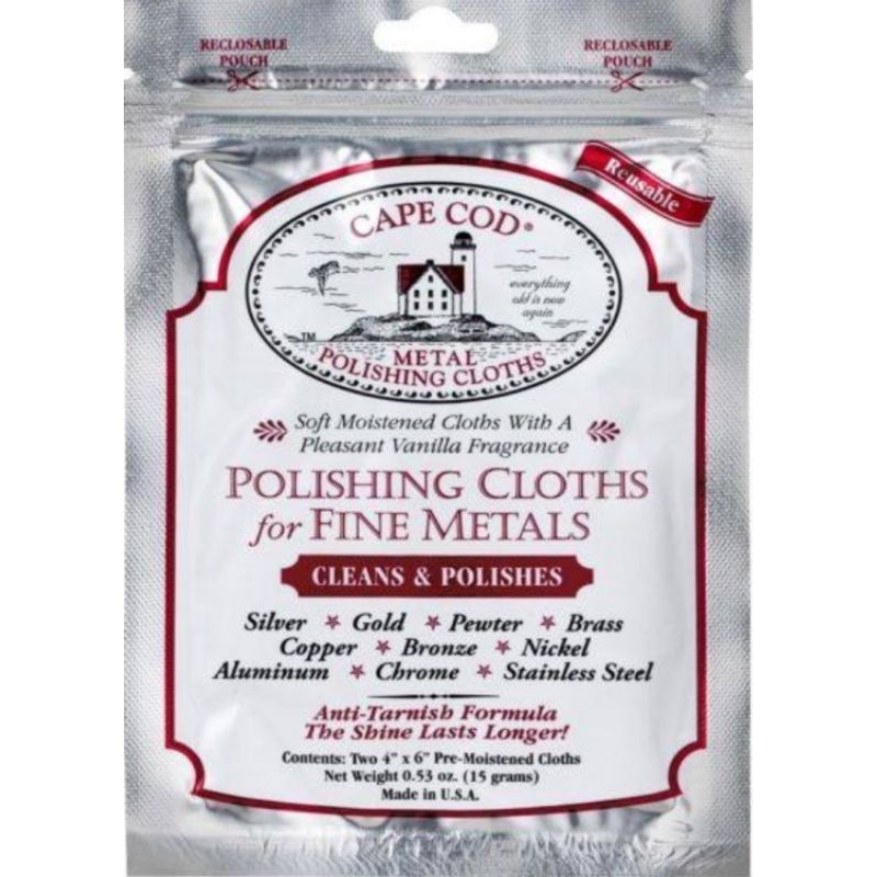 Cape Cod Polishing Cloth Scratch Remover for watches, jewelries and ...