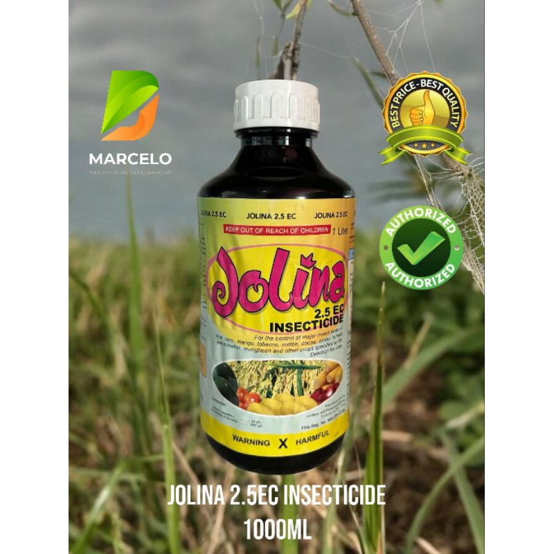 Jolina Insecticide 2.5EC Lamda Cyhalothrolin 1000ML -SL AGRITECH ...