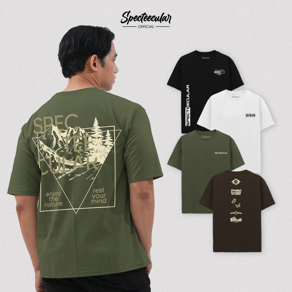 Specteecular Signature Statement Round Neck Shirt Unisex T Shirt Tops ...