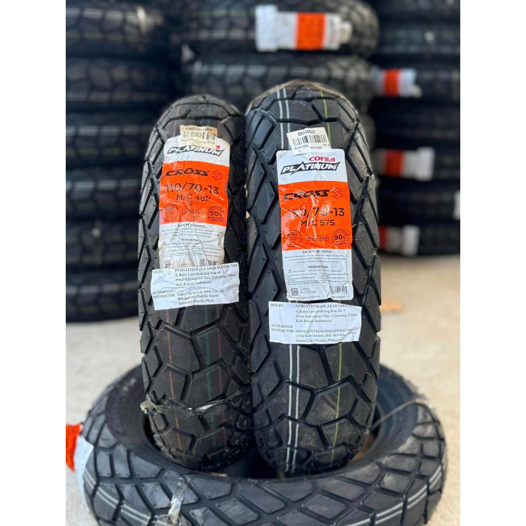 Corsa Cross S 13 & 14 Dual Sports Series Motorcycle Tire Nmax Mio PCX ...