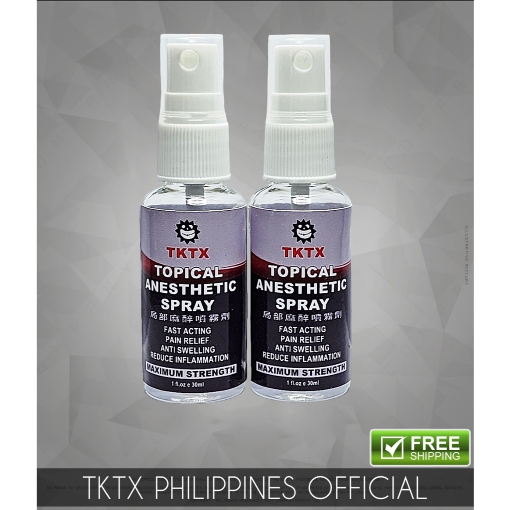 TKTX Topical Anesthetic Spray Tktx Numb Spray | Shopee Philippines