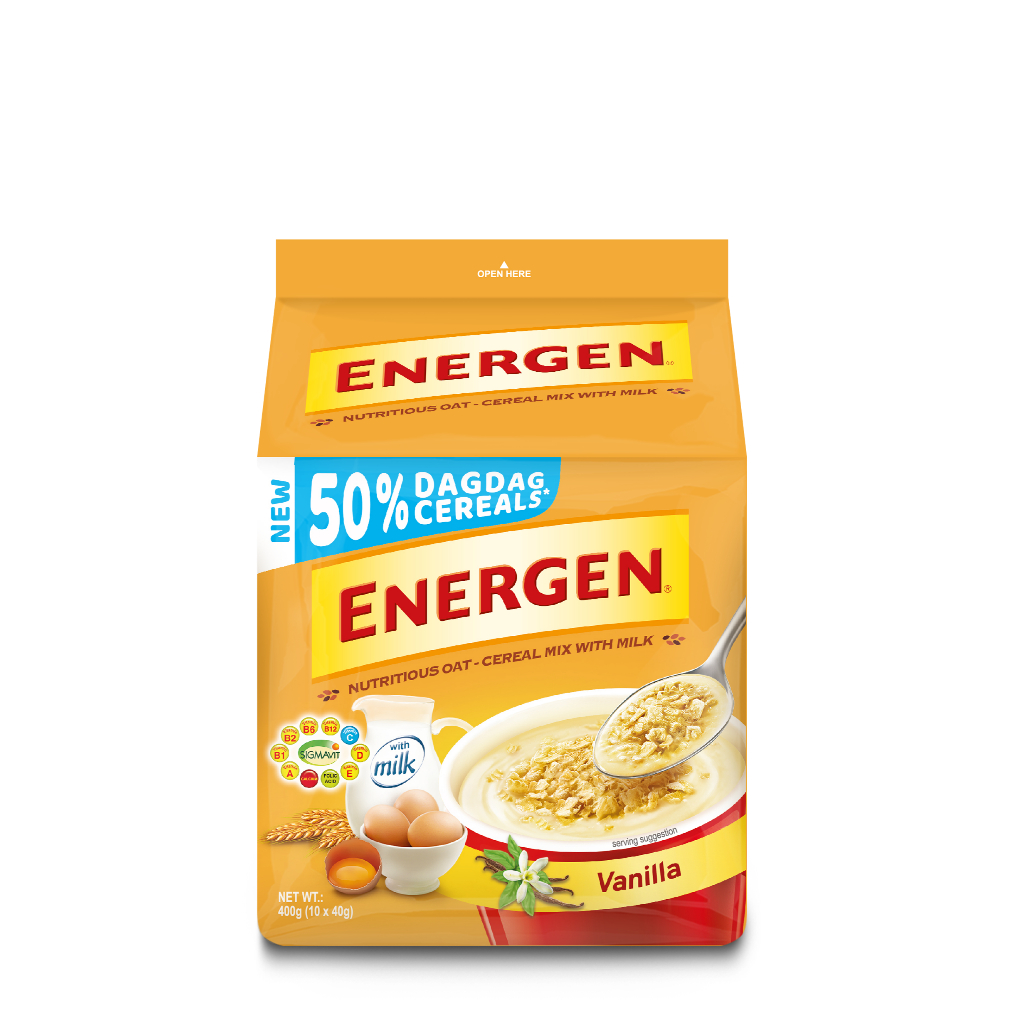 Energen Vanilla Pouch 10 x 40g | Shopee Philippines