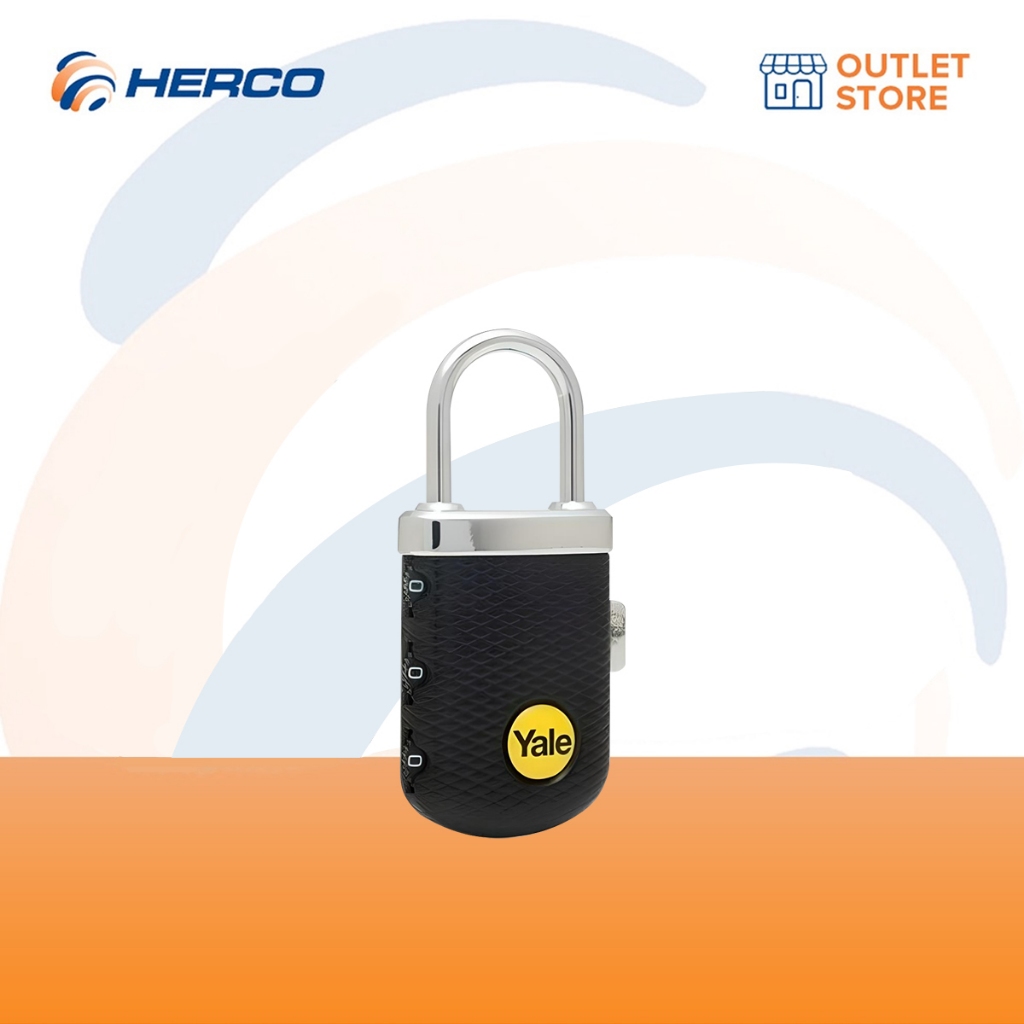 Yale YP3/31/123/1K Travel Lock Black INV-NFM (Damage Packaging ...