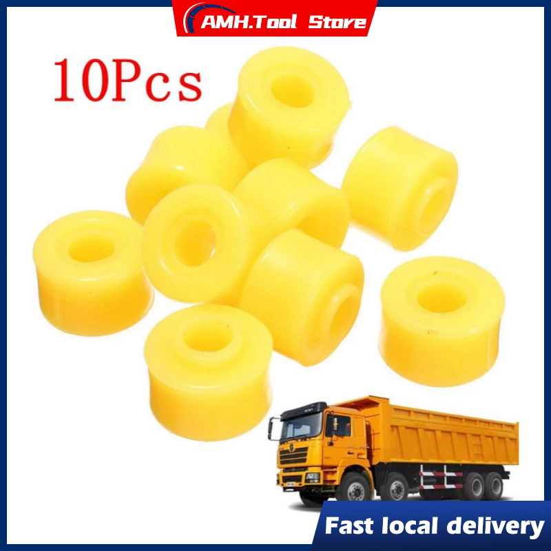 10PCS Automobile Shock Absorber Bushing 10mm Inner Diameter Rubber ...