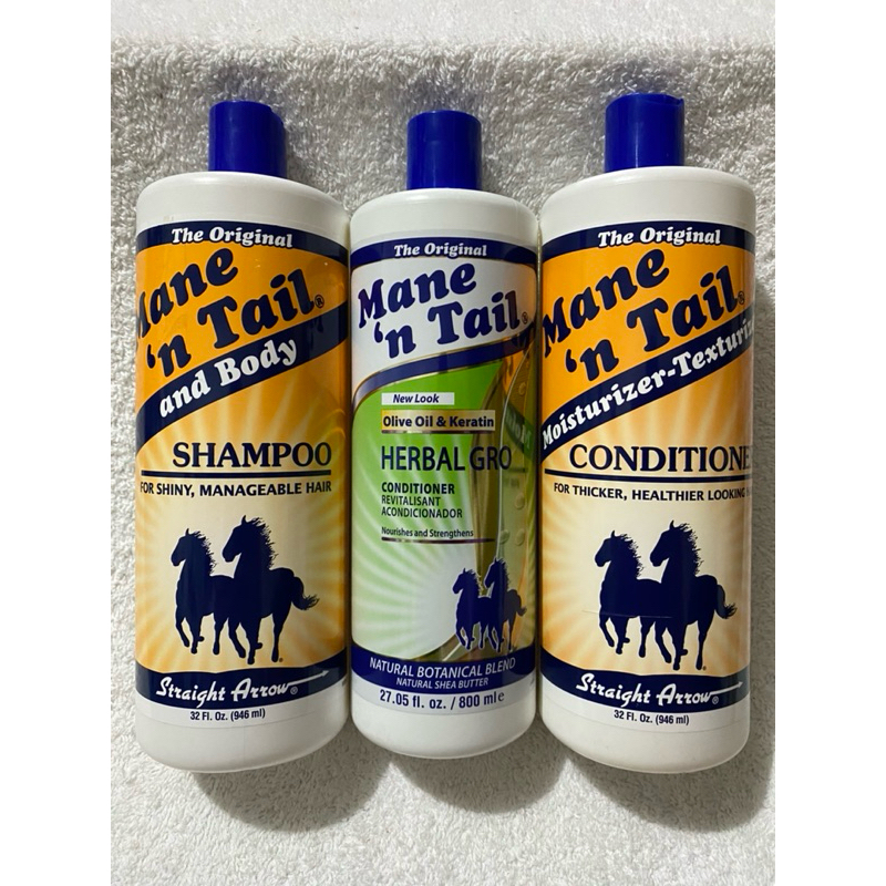 Mane 'n Tail Herbal Gro Shampoo OR Conditioner Olive Oil & Keratin ...