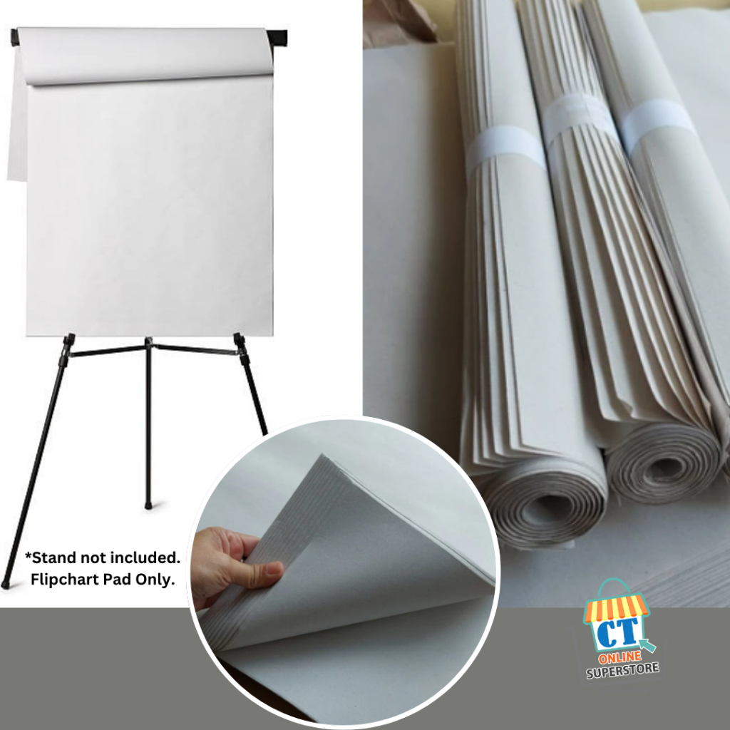 Newsprint Flipchart Paper Pad (Size: Approximately 2x3ft) 100's ...