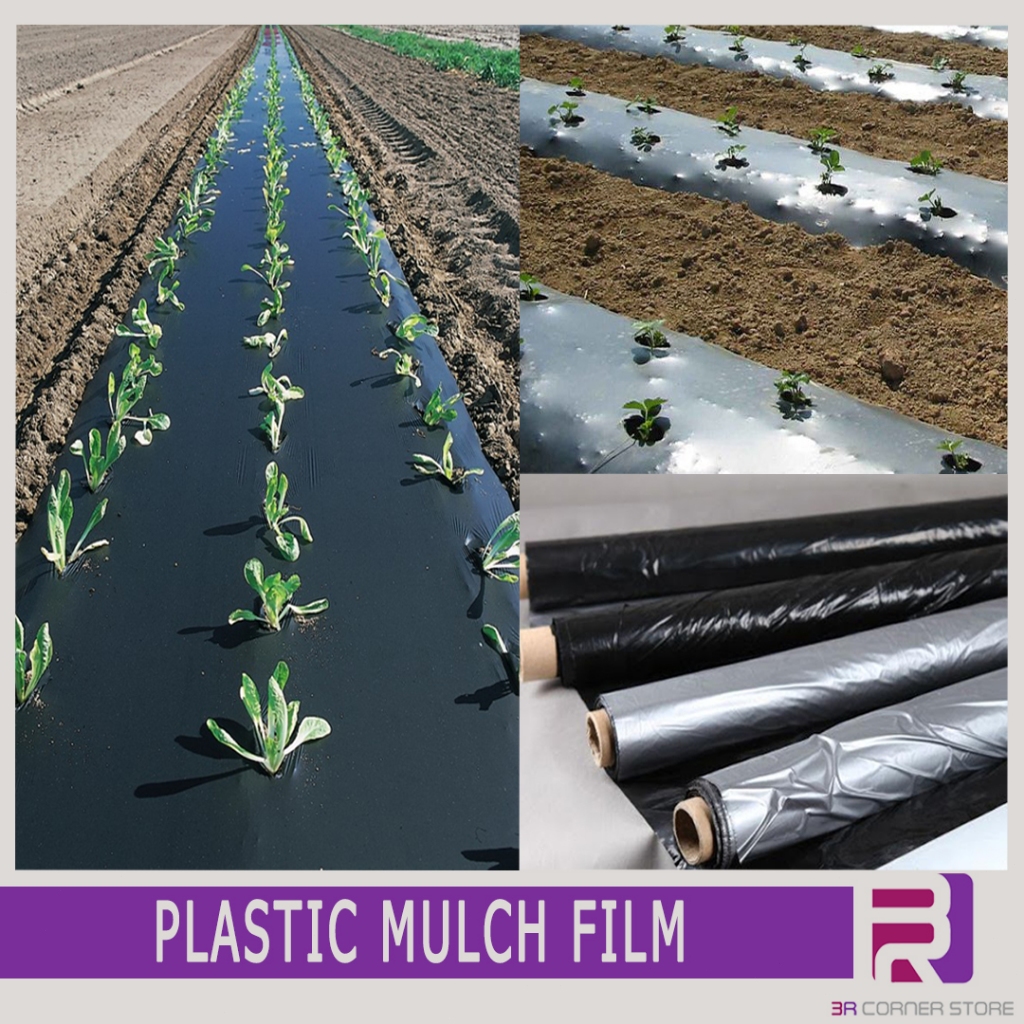 High Quality Plastic Mulch Film (2.65ft x600m x20mirons) Crop ...