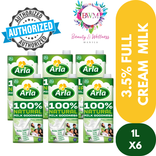 ARLA MILK GOODNESS FULL CREAM MILK AND ARLA Pro BARISTA FULL CREAM MILK ...