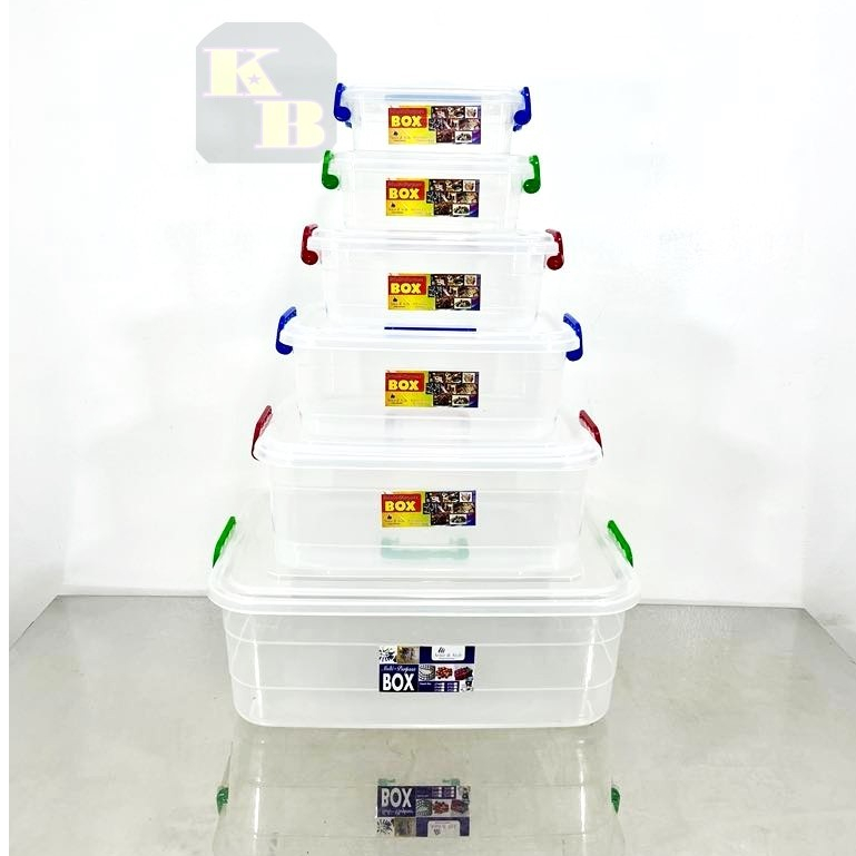 Sense & Style Dyna-Ware Storage Box (6 sizes) (Random Color) | Shopee ...