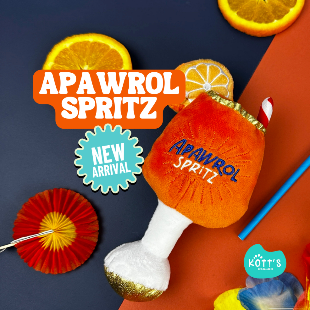 Apawrol Spritz Pet Squeak Plush Toy for Dogs and Cats by Kott’s ...