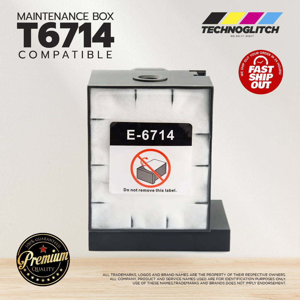 Compatible Maintenance Box for Epson C869R WF-C8610 WF-C8690A WF-C8190 WF-C869 C8690 C878R T6714 ...