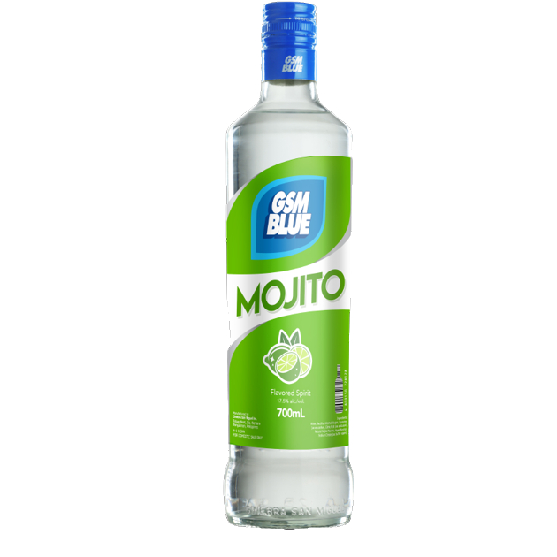 GSM Blue Flavors Mojito 700mL | Shopee Philippines