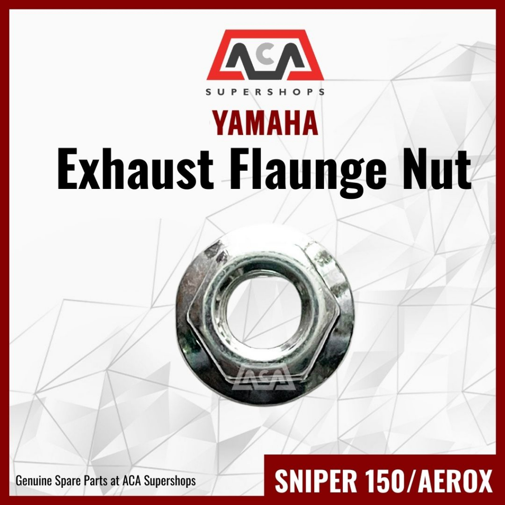 SNIPER 150/AEROX EXHAUST BOLT STUD EXHAUST FLANGE NUT (95612-08630 / ...
