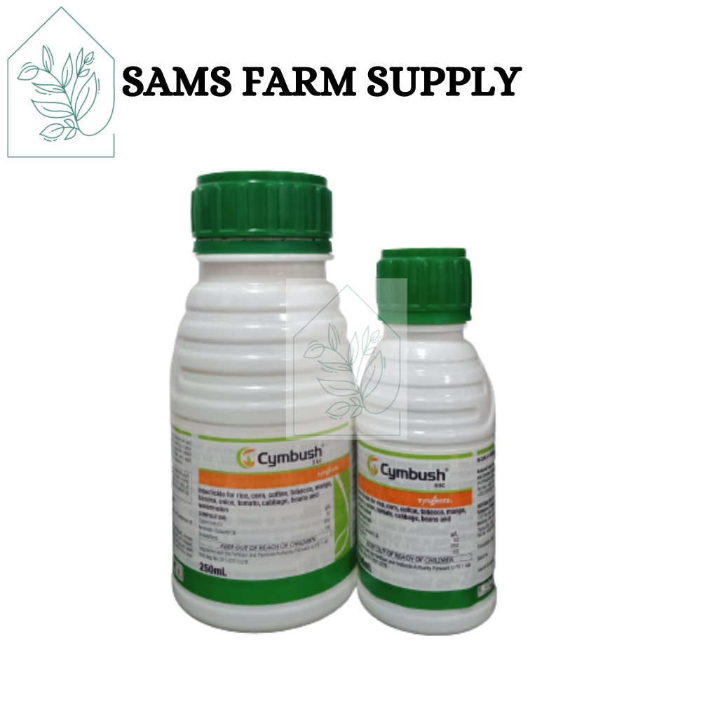 Cymbush Insecticide 5 EC (Cypermethrin) by Syngenta 100 ml and 250ml ...