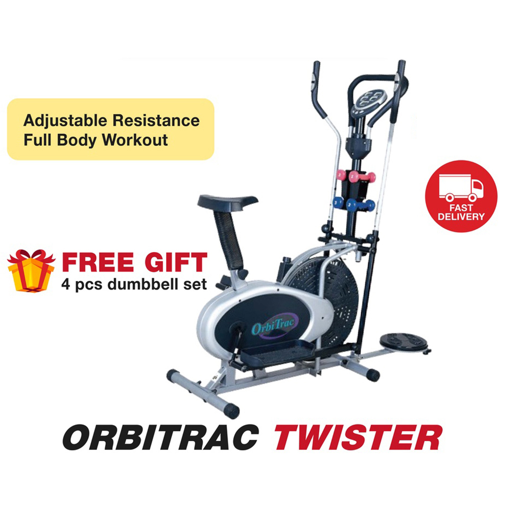 Exercise Bike Elliptical Machine, Orbitrac Bike Machine Fitness ...