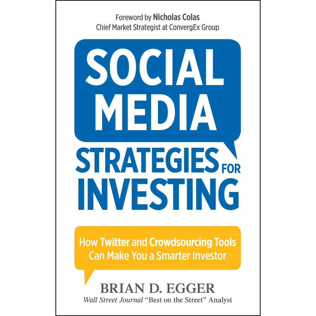 Social Media Strategies For Investing by Brian Egger (Paperback ...