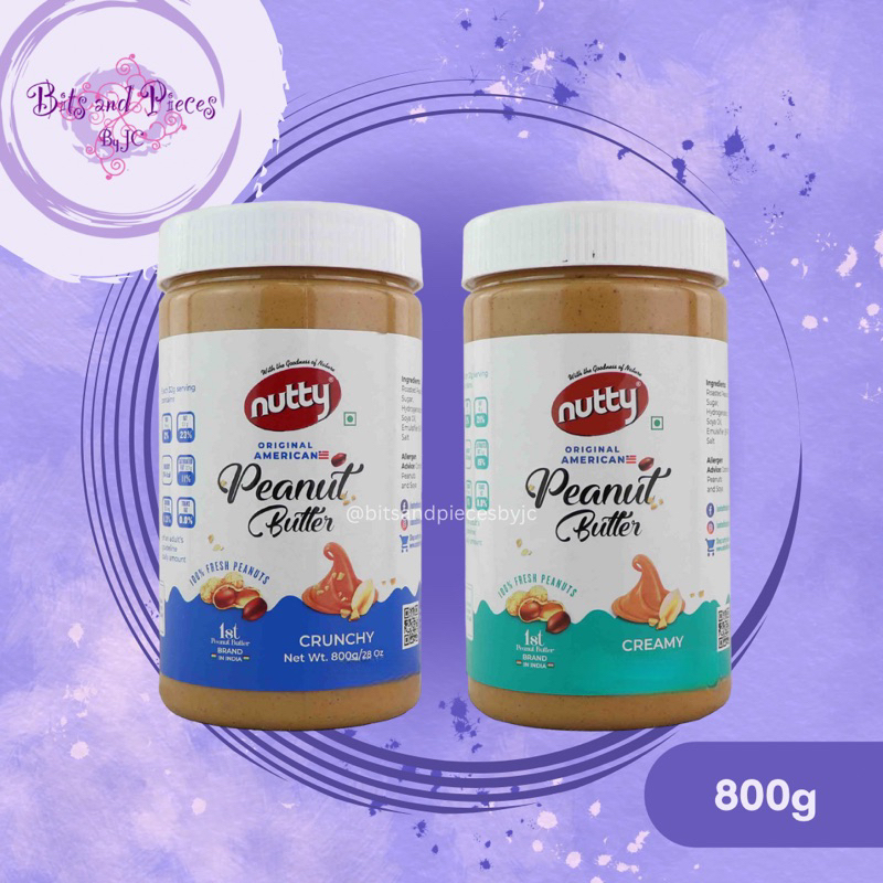 Nutty Peanut Butter 800g “Original American | Shopee Philippines