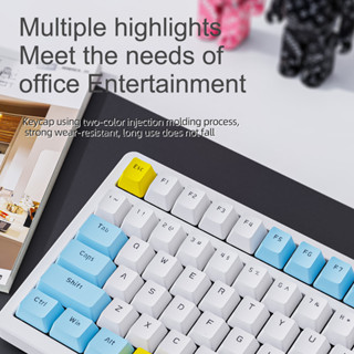 CPSTECH K3 MAX Mechanical Keyboard 100% 98 Keys 100 Type-C Wired ...