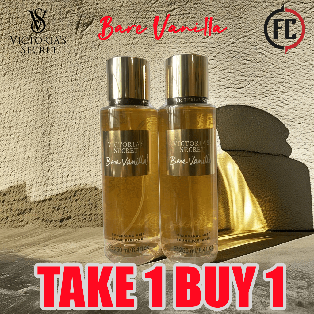 【Buy 1 Take 1】Victoria's Secret Perfume Pabango Bare Vanilla 250ml ...