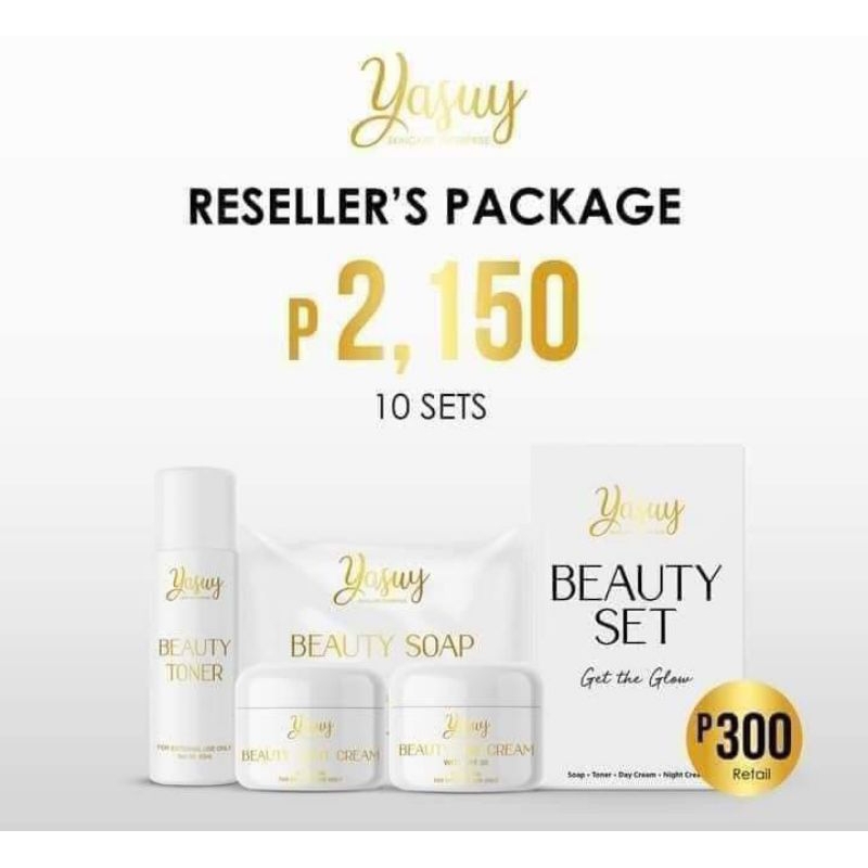 Yasuy Beauty Set (Reseller Package) | Shopee Philippines