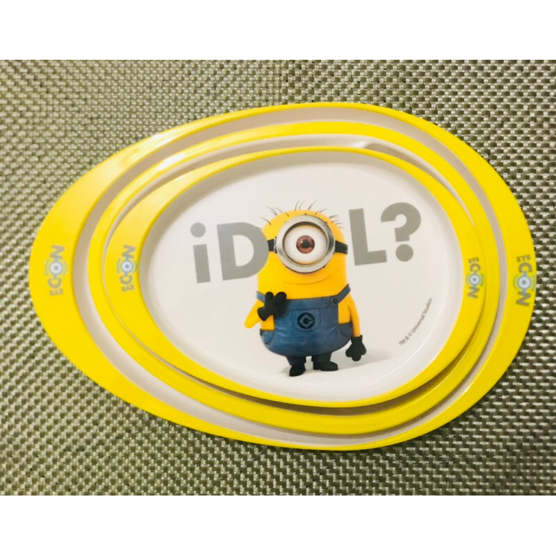 Minion Kids Plate Collection’s (MELAMINE) | Shopee Philippines