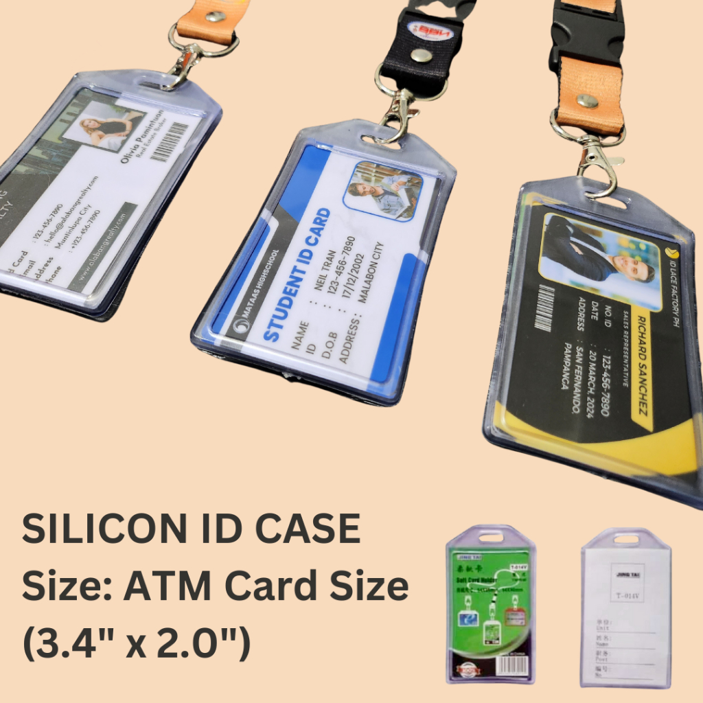 ID Case Silicon 3.4" x 2" | Shopee Philippines
