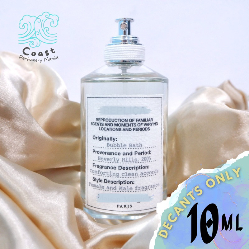 (DECANT) Replic@ Bubble Bath EDT (10ml) sample travel trial size ...