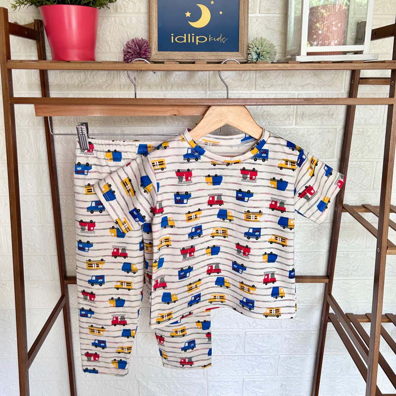 Idlip kids BOYS(1-8yo) Printed Cotton Pajamas Terno Set - Collection 1 ...
