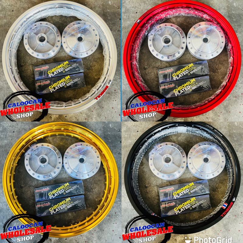 THAILAND RIMSET WAVE 100 | WAVE ALPHA 110 | DREAM 100/125 | WAVE 110 CX ...