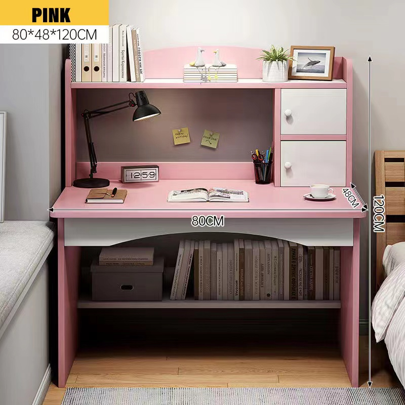 JGG Study table with drawer combination bookcase bookshelf integrated ...