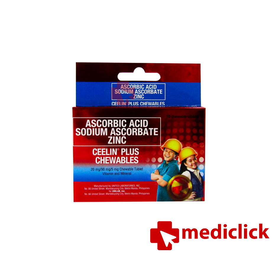 Ceelin Plus - 10 TABLETS | Shopee Philippines