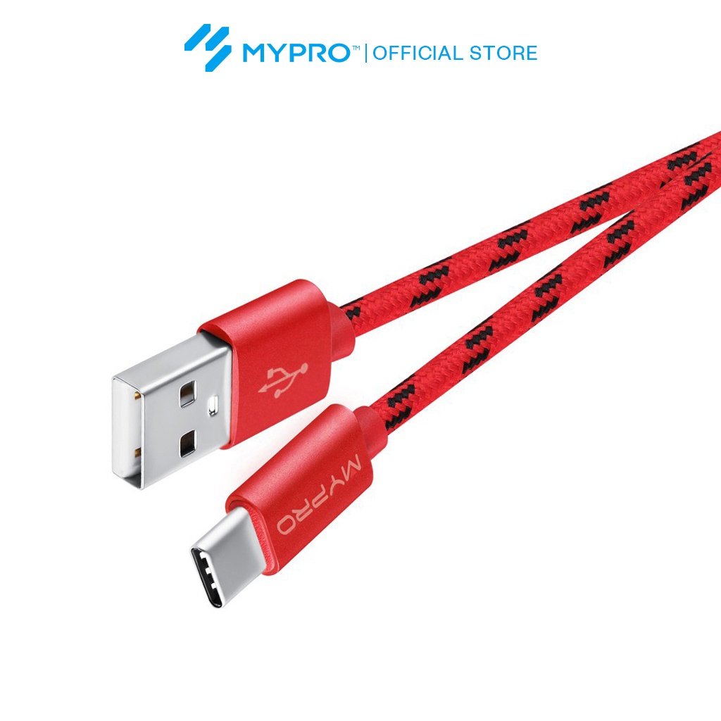 Mypro 0.25M/1M/2M Light_nin Nylon Braided charger data cable | Shopee ...