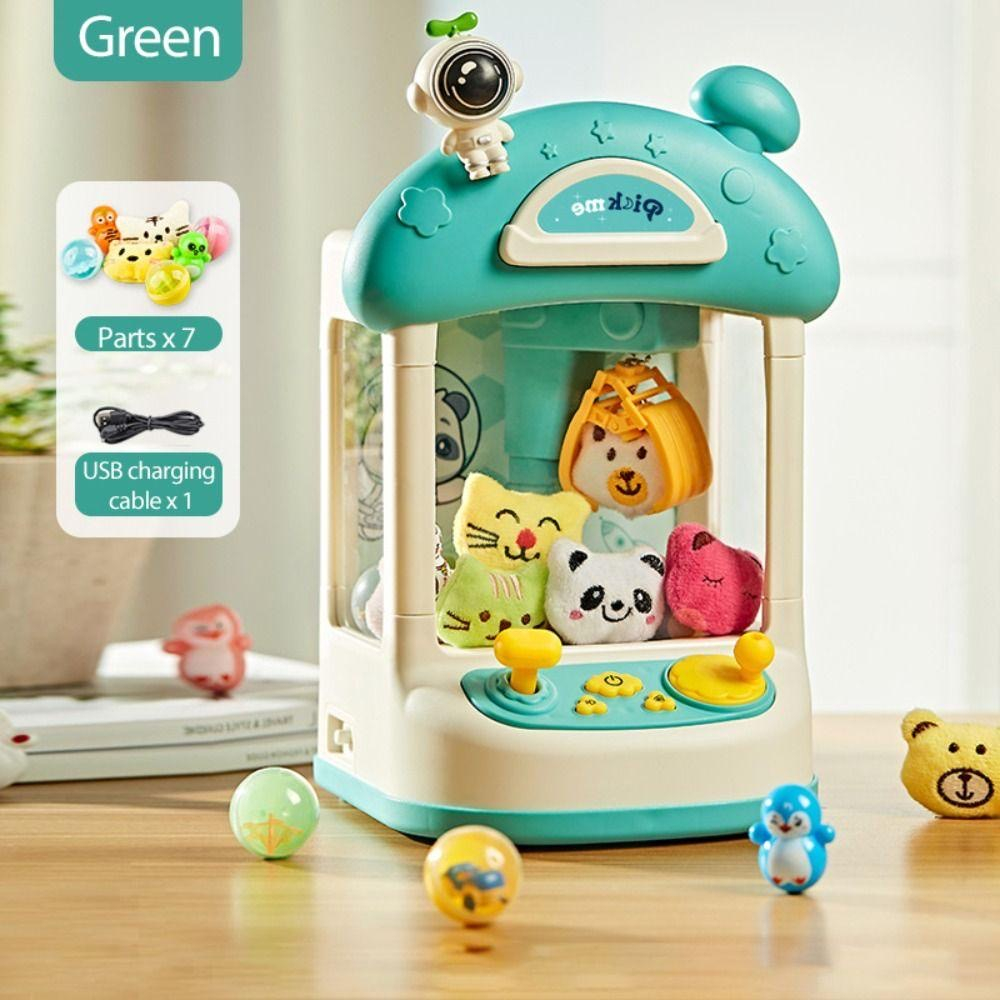Mini claw machine toys Crane machine clip doll machine toys arcade Game ...