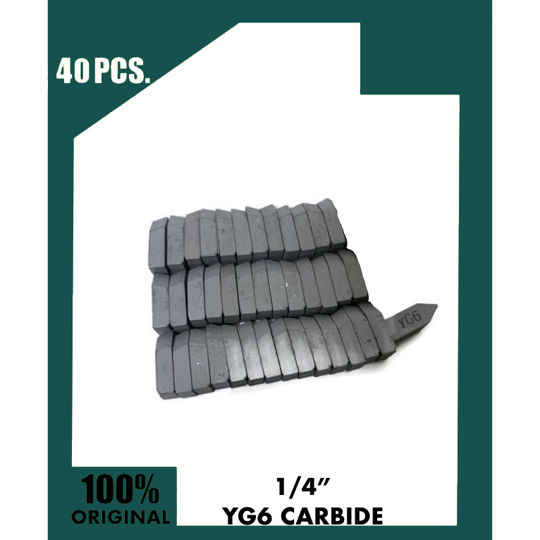 Heavy Duty YG6 Carbide - (1/4, 5/16. 3/8. 1/2) | Shopee Philippines