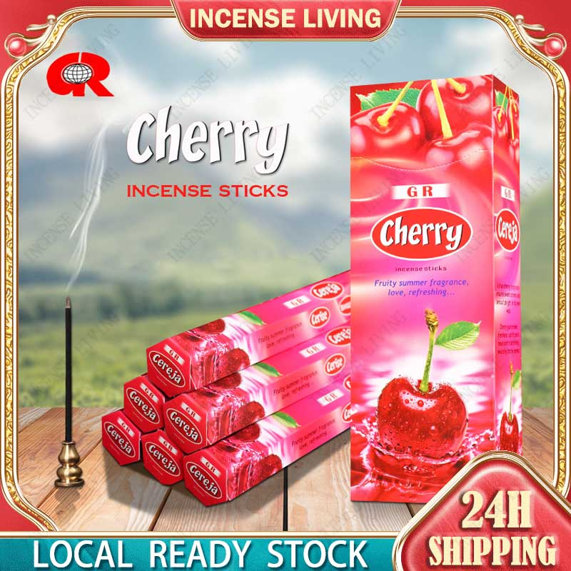 GR Cherry Incense Sticks (20 Sticks Per Box) | Shopee Philippines