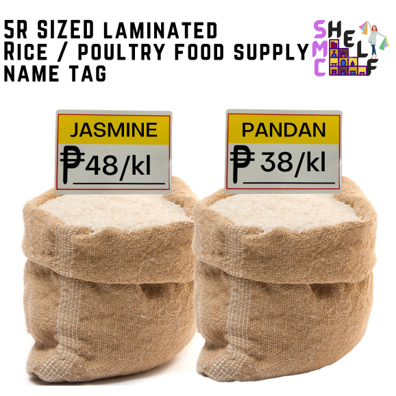 Promo Tag (Laminated) 1 set 24pcs or 1 Set 20 pcs Christmas or Sale ...