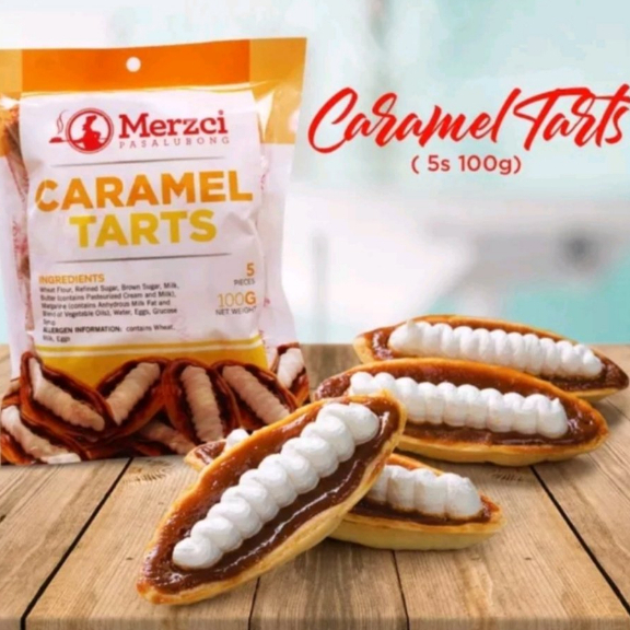 CARAMEL TARTS Merzci 100G | Shopee Philippines