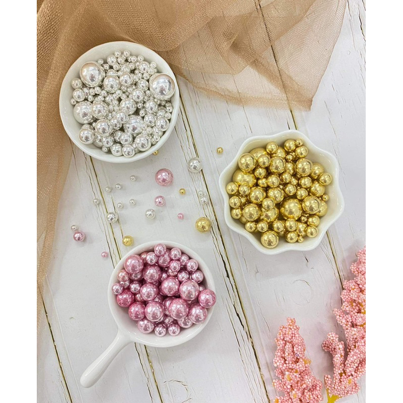 500g metallic speinkles edible metaliic dragees with rods edible ...