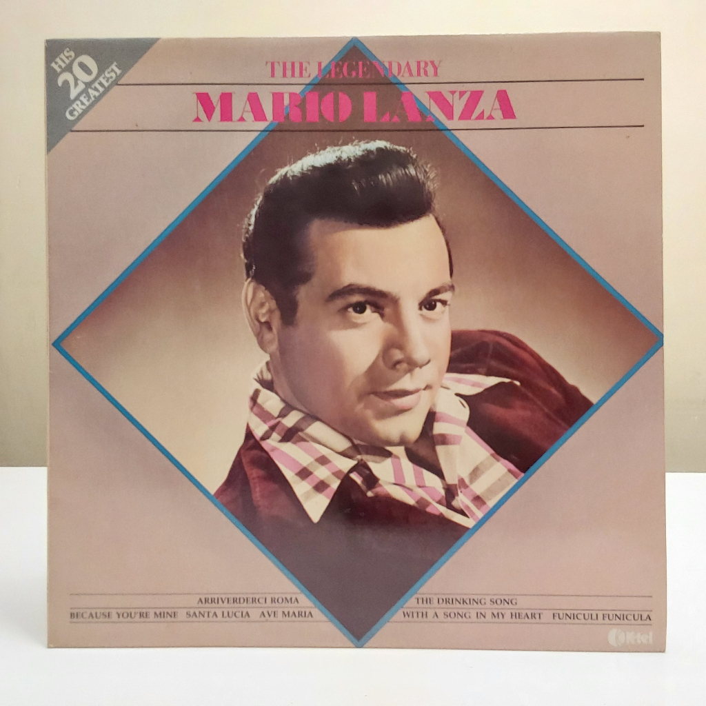 Mario Lanza – The Legendary Mario Lanza (LP Vinyl Record/Opera ...