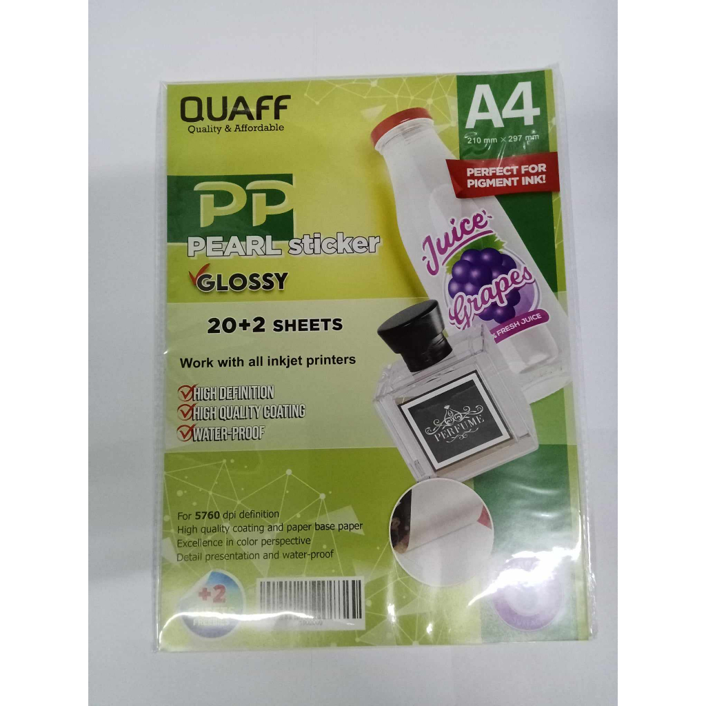 QUAFF PP Pearl Glossy/Matte/Aluminum | Shopee Philippines