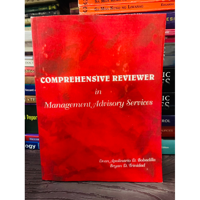 Comprehensive reviewer in Management advisory service’s | Shopee ...