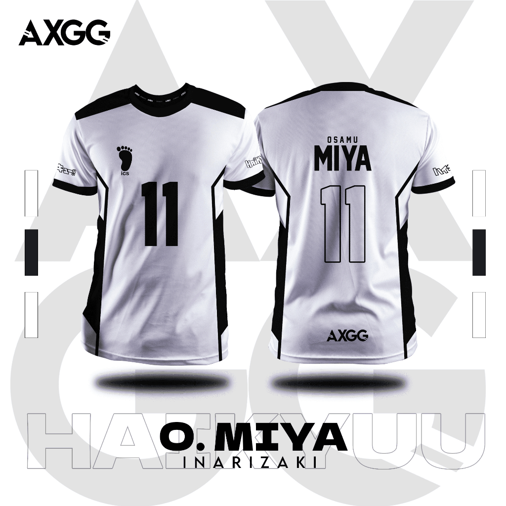 AXGG ' Haikyuu Inarizaki - O. Miya ' Anime T-shirt | Shopee Philippines