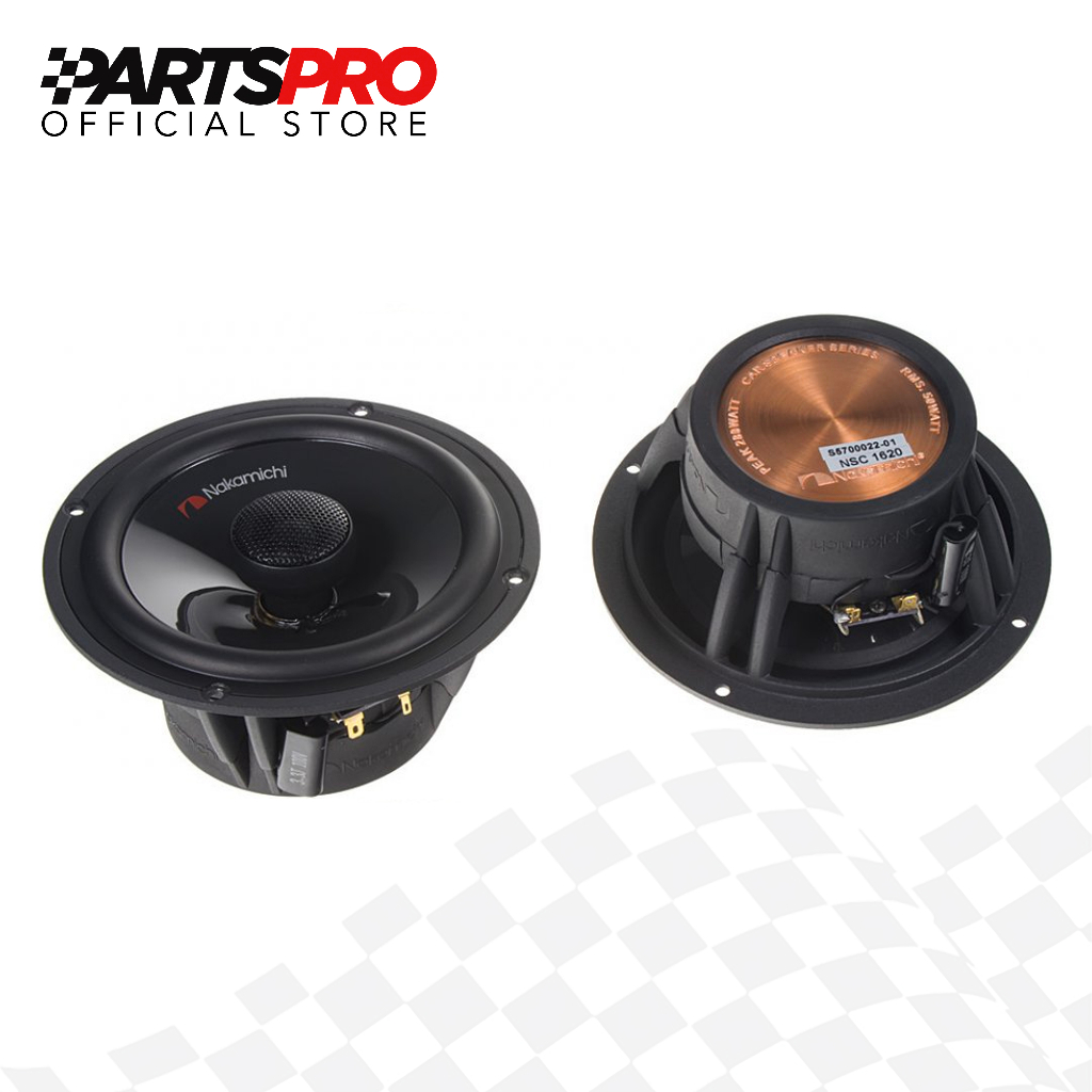 Nakamichi Coaxial Speaker NSC-1620 6.5" 2way 50W | Shopee Philippines