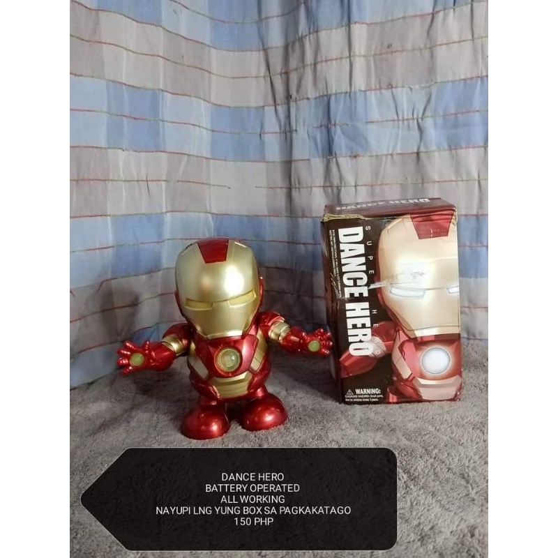 SUPERHERO DANCING BATTERY OPERATED TOY | Shopee Philippines