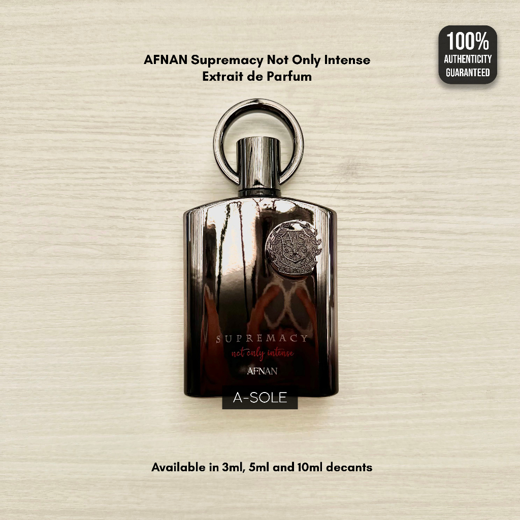 (DECANT) Afnan Supremacy Not Only Intense NOI ExDP (Creed Aventus Alt ...